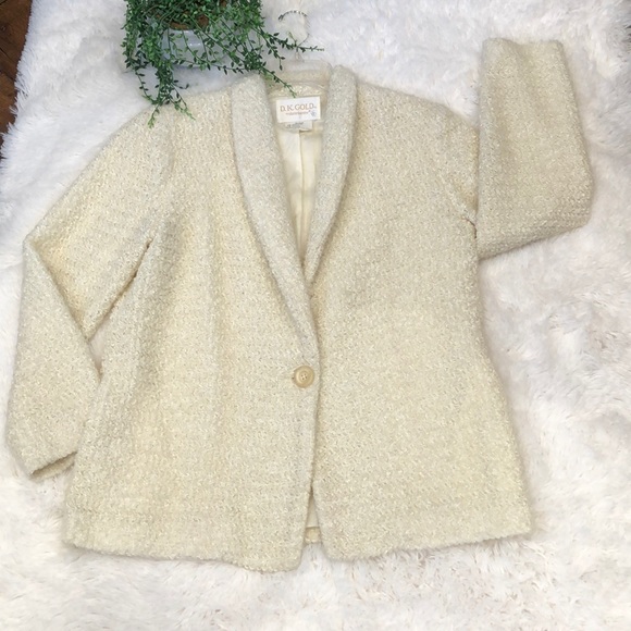 Vintage | Jackets & Coats | Vintage Dk Gold By Donnkenny Blazer | Poshmark